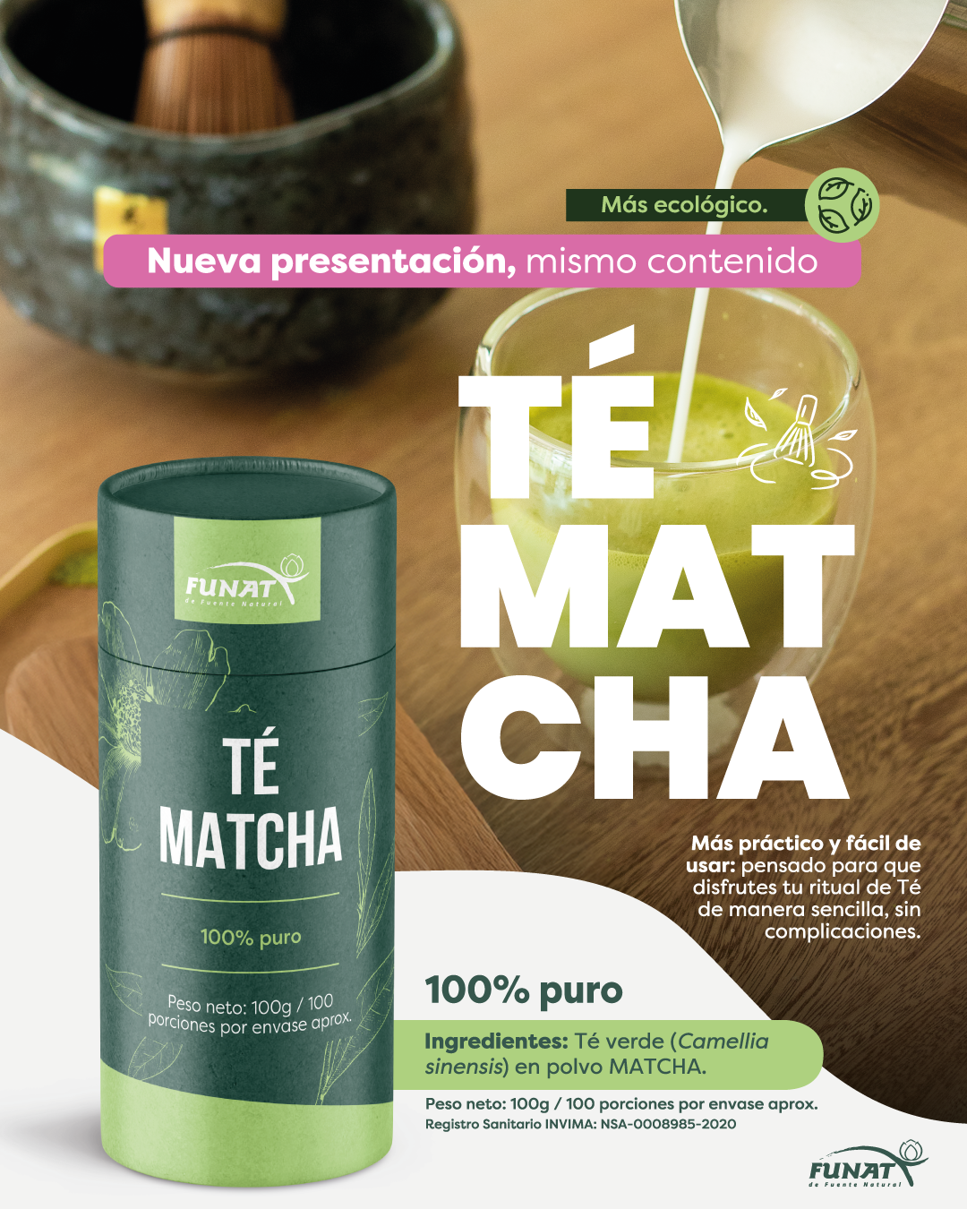 Té Matcha 100 g - Funat
